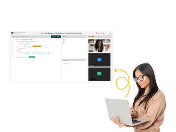 Live Video , Chat & Coding: The All-In-One Interview Experience