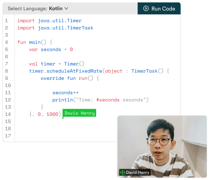 Code Collaboration | Live Coding Platform | Coding Assessment