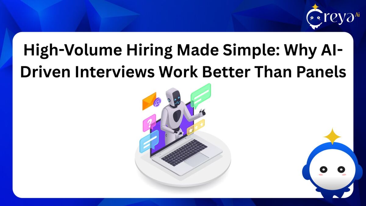 High-Volume Hiring? Here’s Why AI Interviews Beat Panels